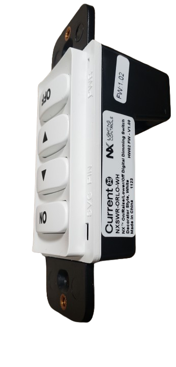 NX Lighting Controls NXSWR NX Specialty Wall Switch, On/Raise/Lower/Of