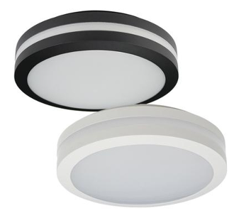 Commando 190 Series 14W LED Low Profile Round LED Bulkhead, IP65