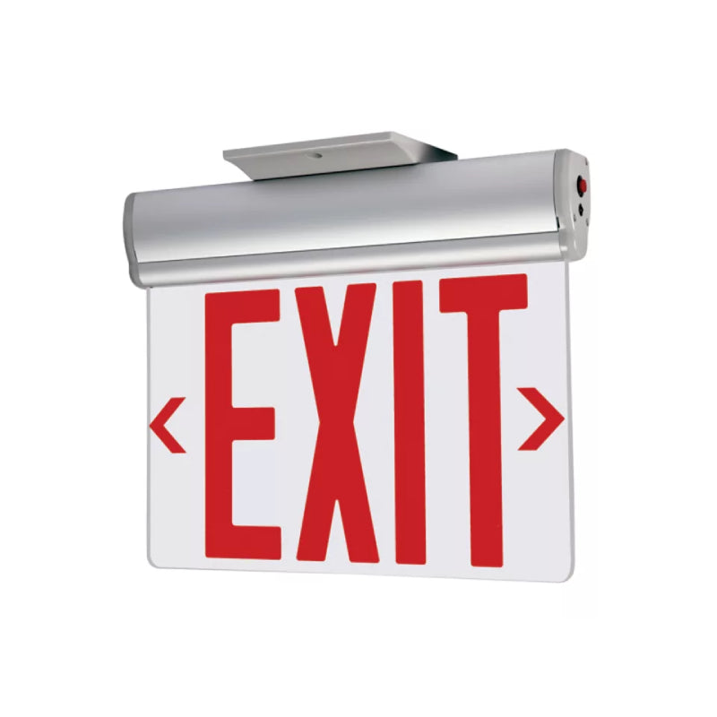 AtLite ACX Series Edge-Lit LED Exit Sign, Self-Powered