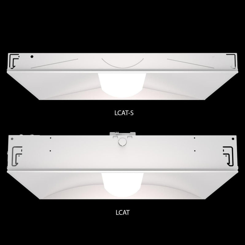 Columbia LCAT22-S 2x2 LED Shallow Architectural Troffer - CCT & Lumen