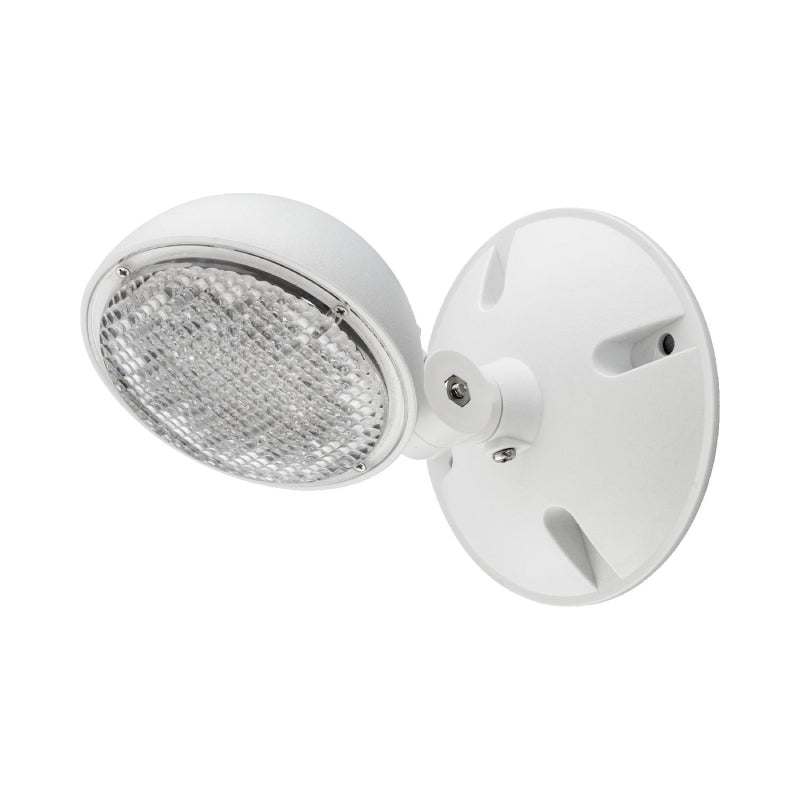 Compass CORS 1W LED Outdoor Emergency Single Remote Head, White