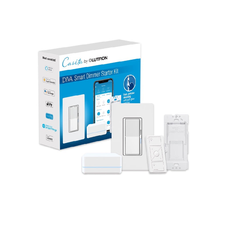 Lutron DVRF-BDG-1D Caséta Diva Smart Dimmer Starter Kit