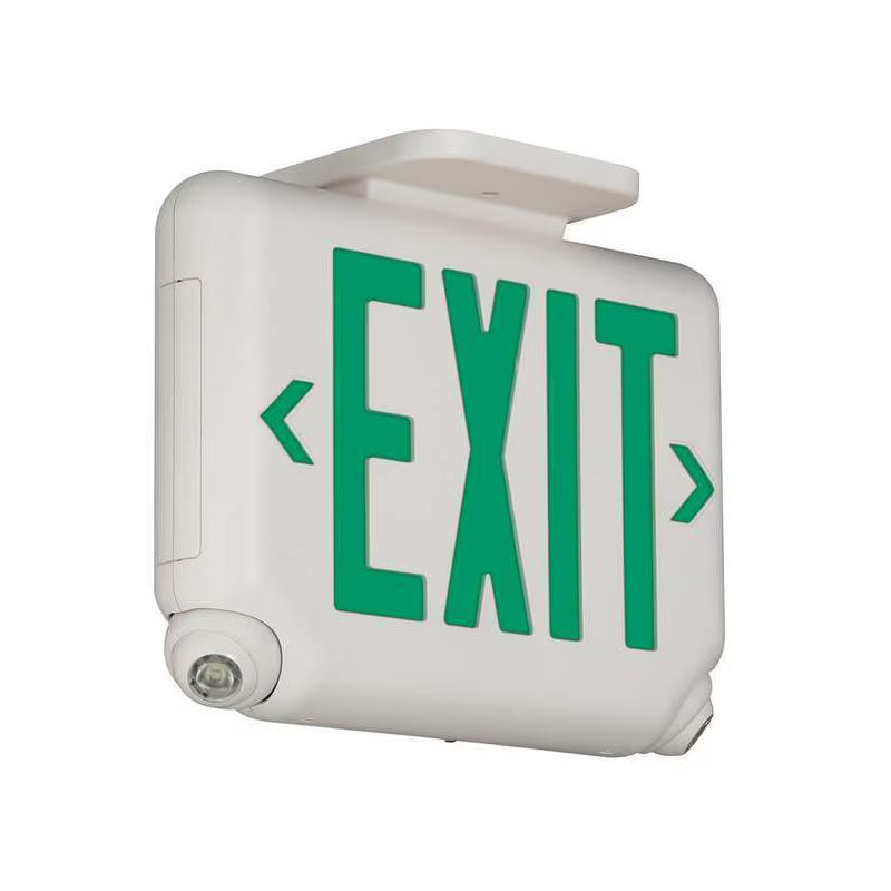 Dual-Lite EVC Series Combination LED Emergency Light/ Exit Sign, Unive