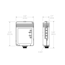 NX Lighting Controls NXRCFX2-1RD-UNV Room Controller, FX Bus Compatibl