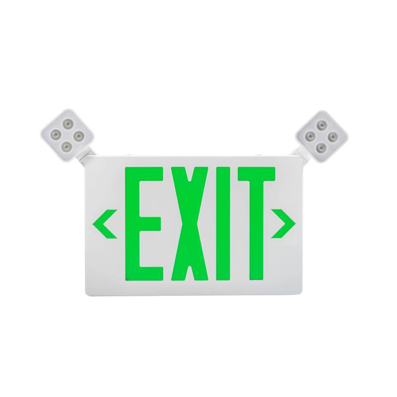 Keystone KT-EC-TP2-SD-RC LED Exit Combo with Battery Backup, Single or