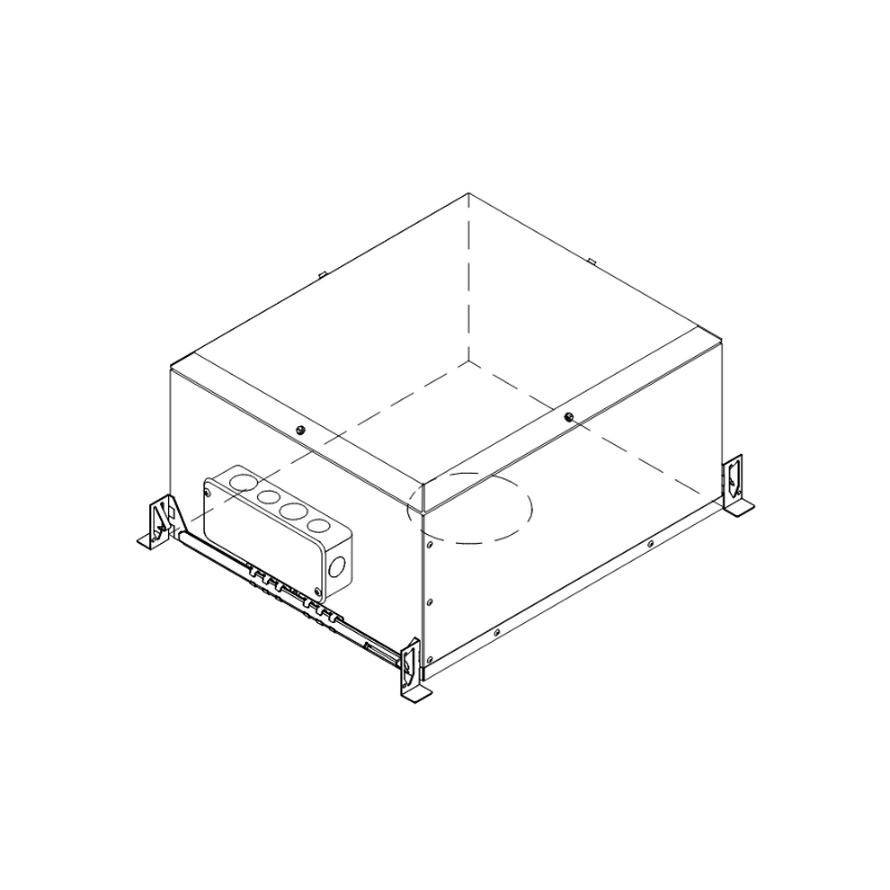 Prescolite LFR-4RD-H LiteFrame 4" Round New Construction Chicago Plenu