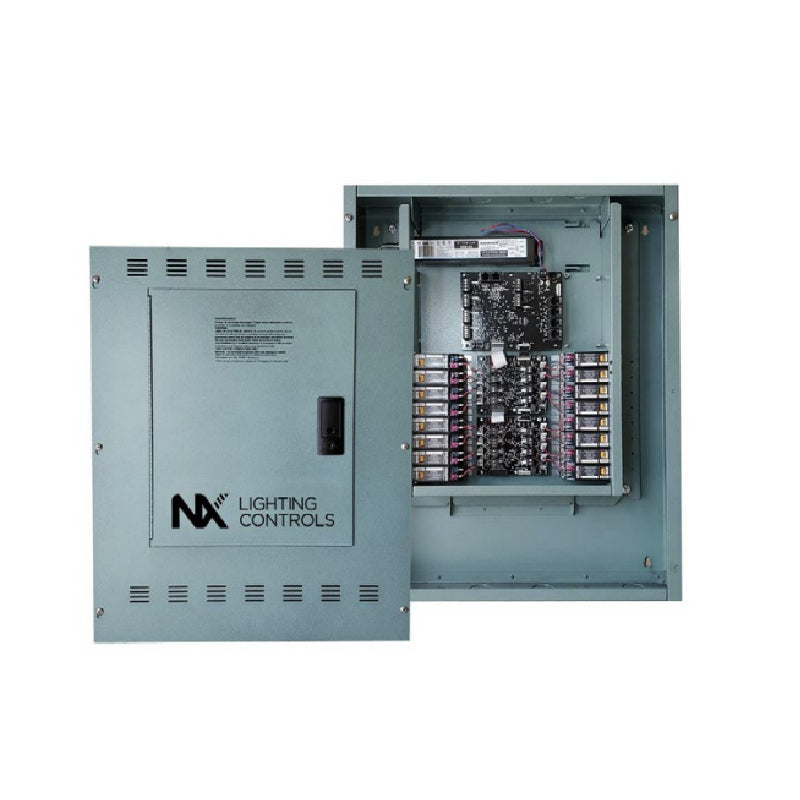 NX Lighting Controls NXP2-PNL Control Panel V2, 24 Relay Capacity, 24