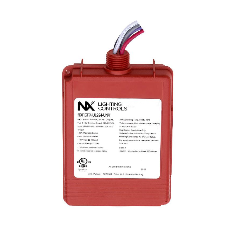 NX Lighting Controls NXRCFX-UL924-UNV UL924 Load Controller
