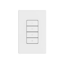 NX Lighting Controls NXSW2-ORLO-WH Specialty Wall Station, On/Raise/Lo