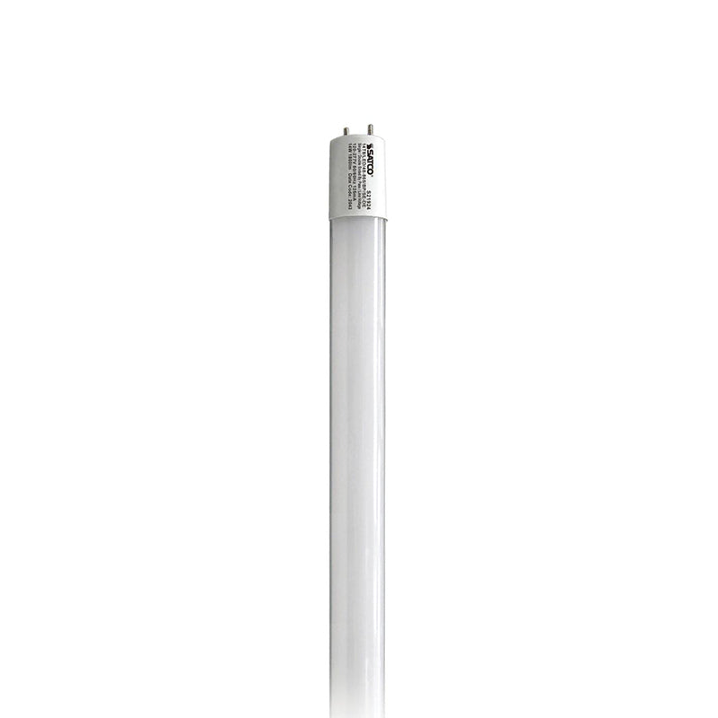 Satco S21924 14W 4-ft T8 LED Linear Bulb, Type B, Medium Bi Pin Base,