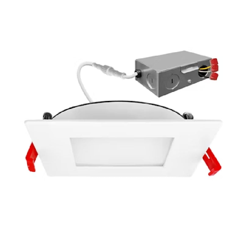 Envision LED 3" 8W Slim-Line LED Square Slim Panel Downlight, 5CCT Sel