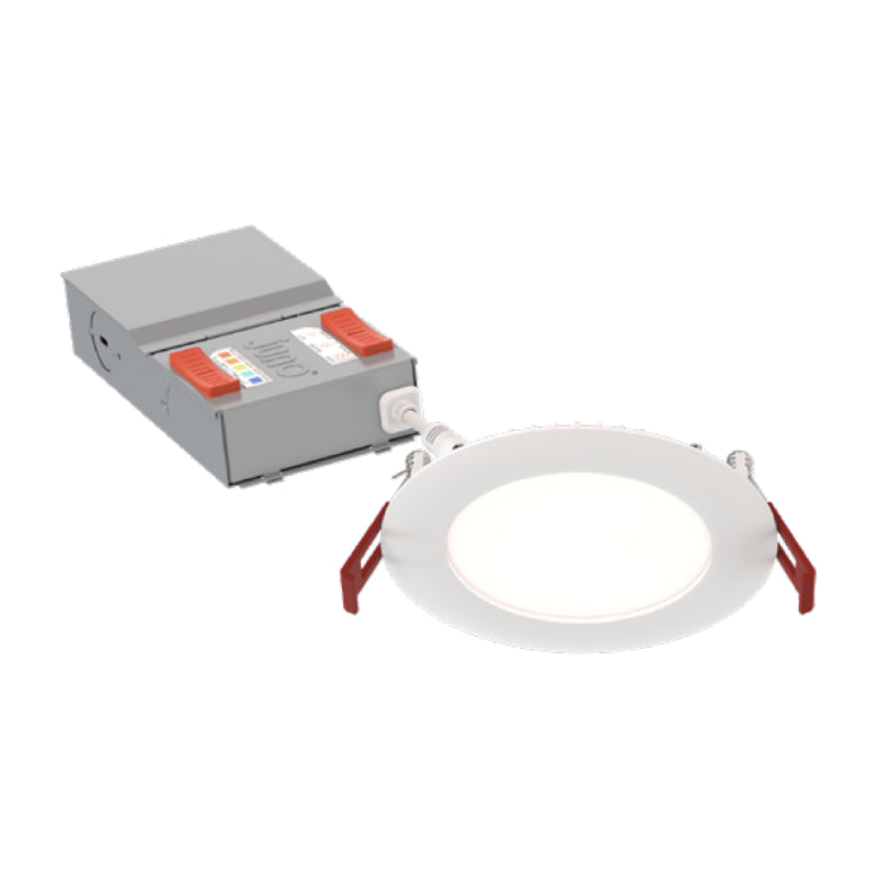Juno Canless WF4 4" LED Smooth Slim Disk - Lumens and CCT Selectable