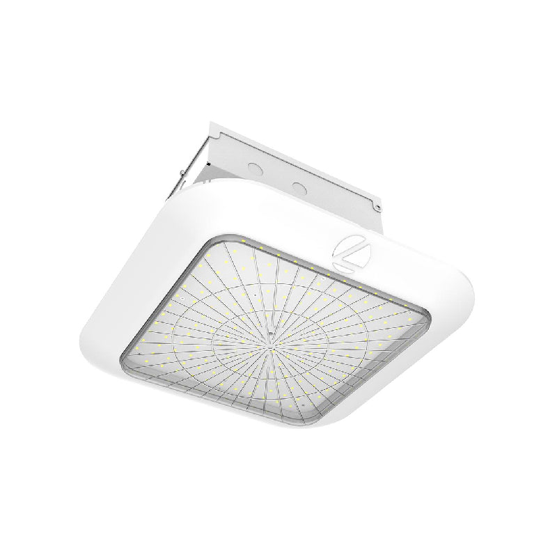 Lithonia PCNY LED 46W/62W/84W Petroleum LED Canopy Light, Lumens Selec
