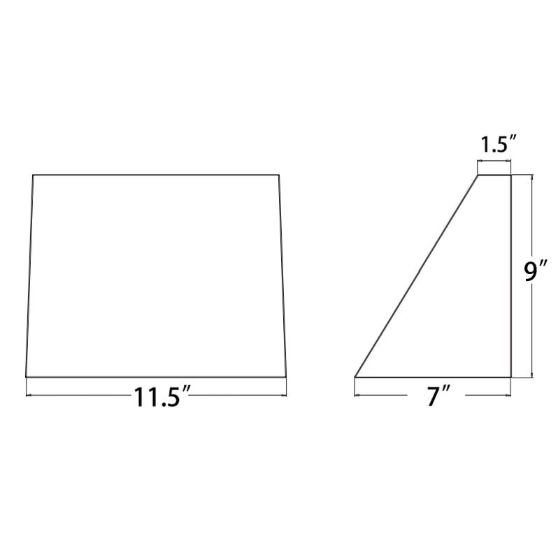 Lithonia WDGE2 10W LED Wall Mount