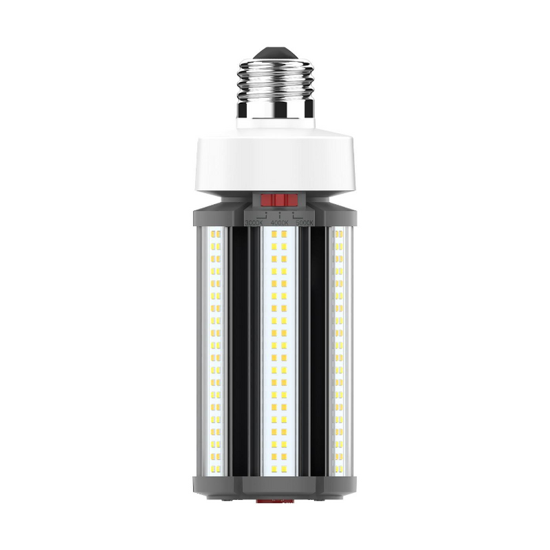 Satco S23149 36W/27W/18W LED HID, Corncob, 3CCT Selectable, E26 Base,