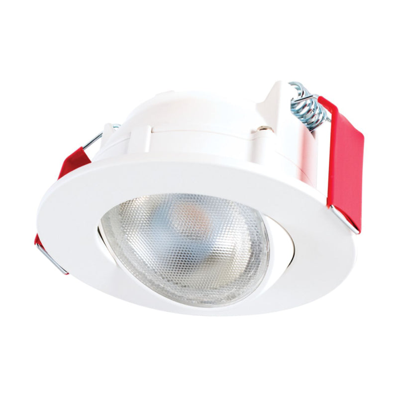 Halo HLA3 3" Round LED Directional Downlight with Remote Driver / Junc ...