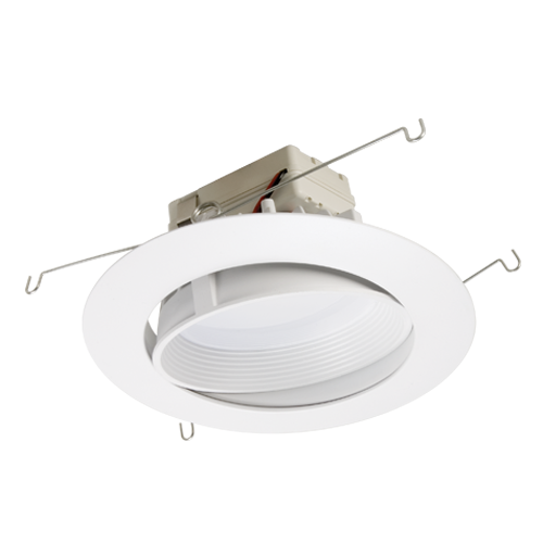 Elite RL663 6" 14W Adjustable LED Retrofit Baffle, 750 Lumen, 120V
