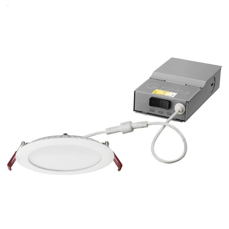 Lithonia Contractor Select WF6 6" Wafer-Thin LED Downlight, 30K/40K/50 ...